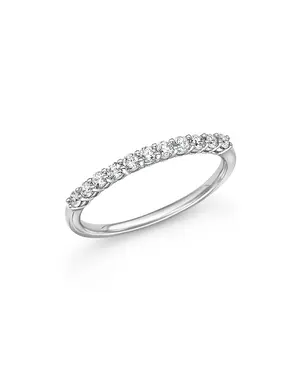 Bloomingdale'S Diamond Band In 14K Gold White