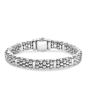 Lagos Sterling Caviar Rope Bracelet