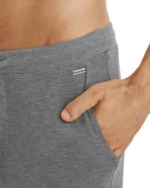 Hanro Casual Drawstring Shorts - Stone Melange