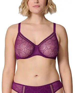 Simone Perele SIMONE PERELE Comete Full Coverage Lace Bra Blackberry