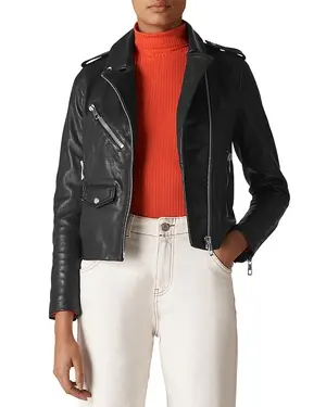 Whistles Leather Outerwear For Women