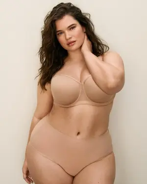Le Mystère Soiree Strapless Bra - Nude