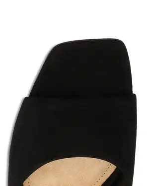 Schutz Dethalia Slip On High Heel Sandals - Black