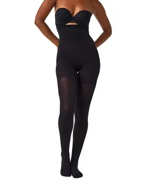 Spanx High-waisted Tight-end Tights - Black
