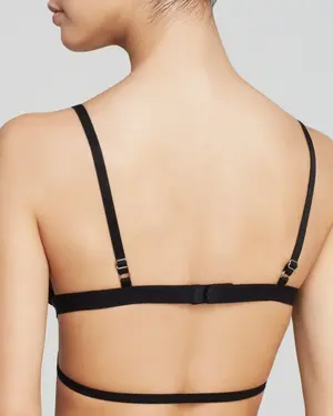 Honeydew Intimates Elastic & Lace Bralette