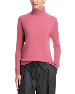Bloomingdale'S Cashmere Turtleneck Sweater - Antique Rose