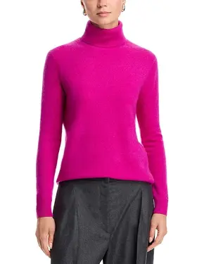 Bloomingdale'S Cashmere Turtleneck Sweater - Beet Root