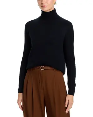 Bloomingdale'S Cashmere Turtleneck Sweater - Black