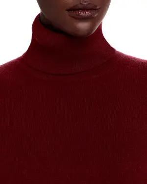 Bloomingdale'S Cashmere Turtleneck Sweater - Cinnabar