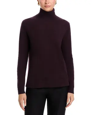 Bloomingdale'S Cashmere Turtleneck Sweater - Dark Brown
