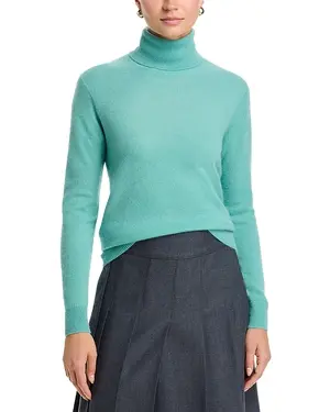 Bloomingdale'S Cashmere Turtleneck Sweater - Succulent