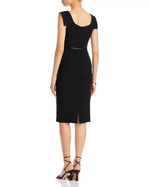 Black Halo Jackie Sheath Dress - Black