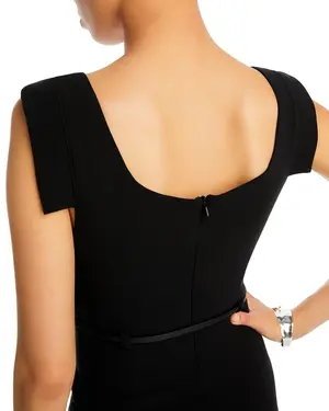 Black Halo Jackie Sheath Dress - Black