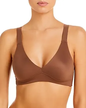 Spanx Bra-llelujah! Unlined Bralette Chestnut Brown