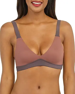 Spanx Bra-llelujah! Unlined Bralette Rosewood/graphite Purple