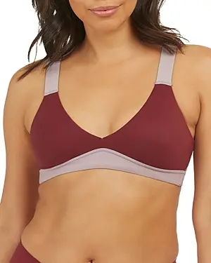 Spanx Bra-llelujah! Unlined Bralette Sangria/violet