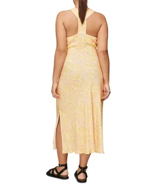 Whistles Safari Print Midi Dress