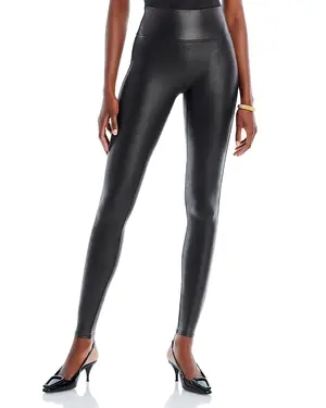 Spanx Shape Faux Leather Leggings