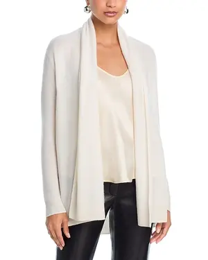 Women's Ivory Open Front Cardigans