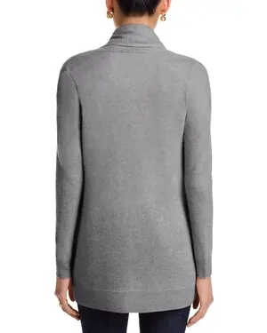Bloomingdale'S Cashmere Open-front Cardigan - Medium Gray