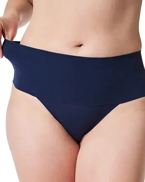 Spanx Undie-tectable Thong Dark Sapphire