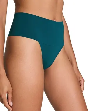 Spanx Undie-tectable Thong Emerald Bay