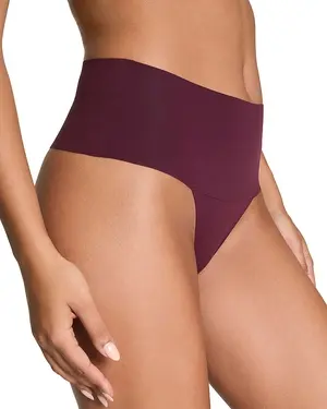 Spanx Undie-tectable Thong - Plum Berry