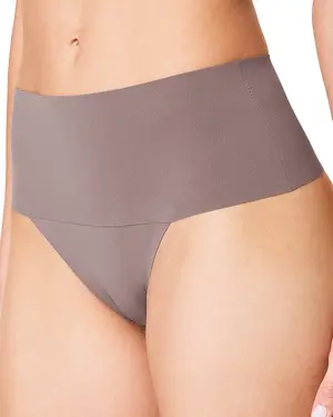 Spanx Undie-tectable Thong Smoke