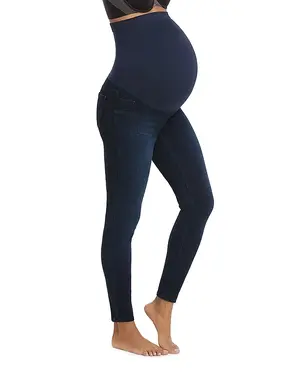 Spanx Mama Maternity Jean-ish Ankle Leggings - Twilight Rinse