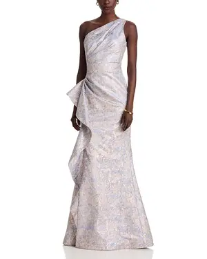 Rickie Freeman For Teri Jon Metallic Evening Dresses