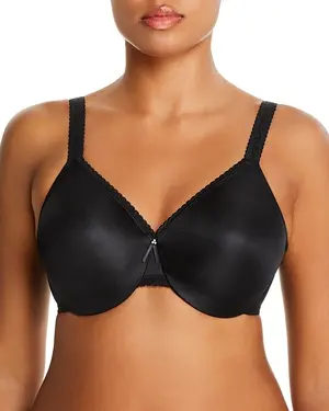 Wacoal Simple Shaping Full Coverage Underwire Minimizer Bra - Black