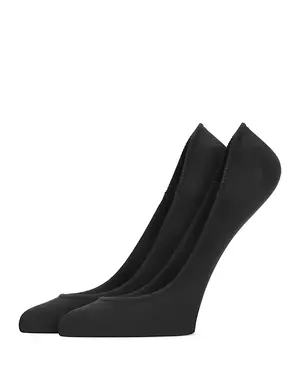 Hue Perfectly Bare Hidden Liner Socks - Black