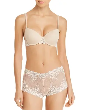Wacoal Embrace Lace Petite Push-up Bra - Sand