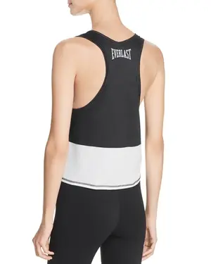 EVERLAST Color-block Cropped Tank
