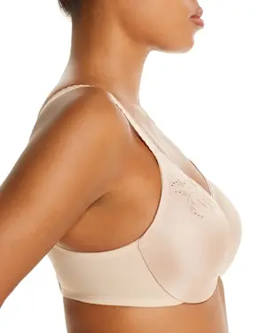 Wacoal Slimline Seamless Underwire Minimizer Bra - Sand