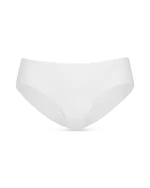 Commando Technical Cotton-blend Bikini Bottom - White