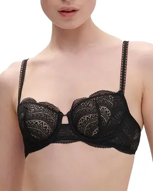 Simone Perele Karma Lace Demi Bra - Black