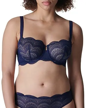 Simone Perele Karma Lace Demi Bra Midnight