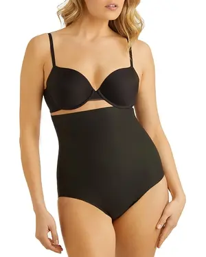 TC FINE INTIMATES High-waist Shaping Briefs - Black