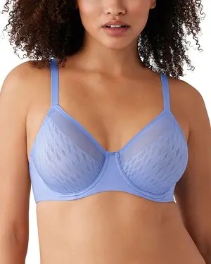 Wacoal Elevated Allure Underwire Bra Blue Hydrangea