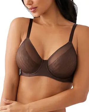 Wacoal Elevated Allure Underwire Bra Hot Fudge