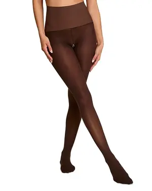 Commando Semi Opaque 35 Denier Tights - Espresso