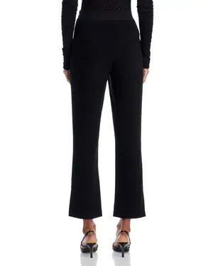 Cinq À Sept Atticus High-waisted Pants - Black