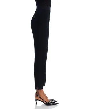 Cinq À Sept Atticus High-waisted Pants - Black
