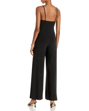 Norma Kamali Slip Wide Leg Jumpsuit