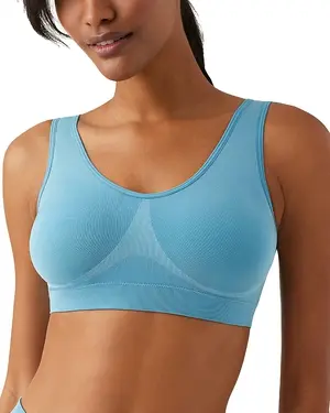 Wacoal B. Smooth Wireless Padded Bralette Adriatic Blue