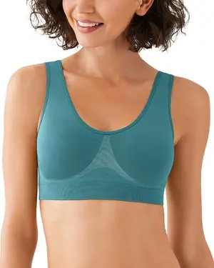 Wacoal B. Smooth Wireless Padded Bralette Brittany Blue