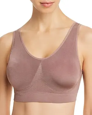 Wacoal B. Smooth Wireless Padded Bralette Deep Taupe