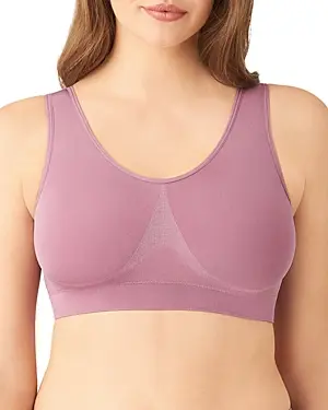 Wacoal B. Smooth Wireless Padded Bralette Dusky Orchid
