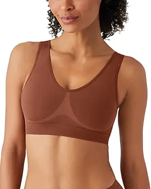 Wacoal B. Smooth Wireless Padded Bralette Henna